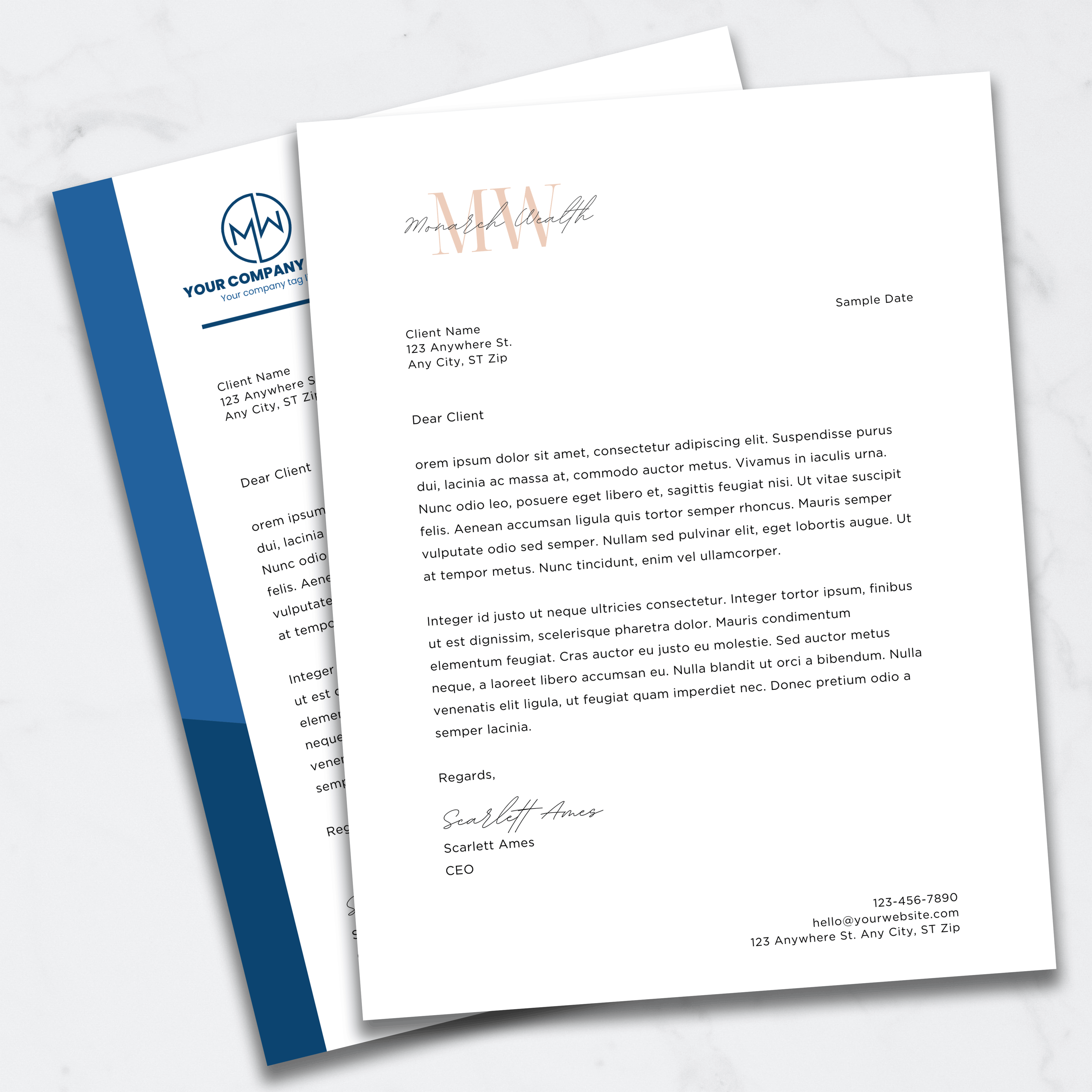 Letterhead – Gilman Press